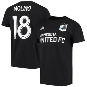Adidas Kevin Molino Minnesota United Fc Go To Name & Number T-shirt - Black