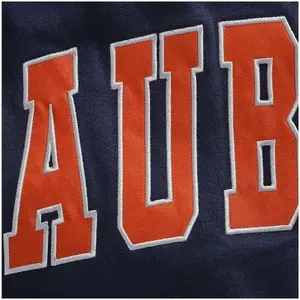 COLOSSEUM Auburn Tigers Big & Tall Full-zip Hoodie - Navy