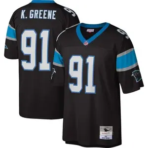 Mitchell & Ness Kevin Greene Carolina Panthers Legacy Replica Jersey - Black