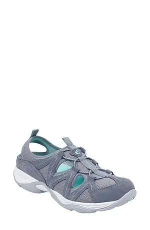 Easy Spirit Earthen Walking Sneaker - Grey Multi Suede
