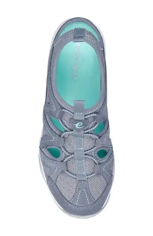 Easy Spirit Earthen Walking Sneaker - Grey Multi Suede