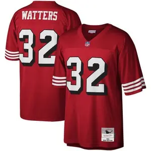 Mitchell & Ness Ricky Watters San Francisco 49ers Legacy Replica Jersey - Scarlet