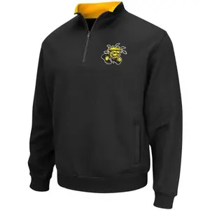 COLOSSEUM Wichita State Shockers Tortugas Logo Quarter-zip Jacket - Black