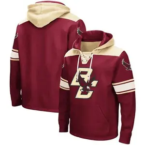 COLOSSEUM Boston College Eagles 2.0 Lace-up Pullover Hoodie