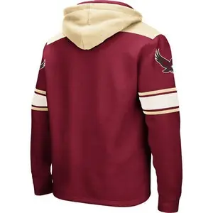 COLOSSEUM Boston College Eagles 2.0 Lace-up Pullover Hoodie