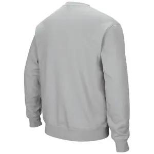 COLOSSEUM Harvard Crimson Team Arch & Logo Tackle Twill Pullover Sweatshirt