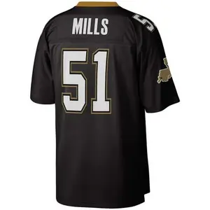Mitchell & Ness Sam Mills New Orleans Saints Legacy Replica Jersey
