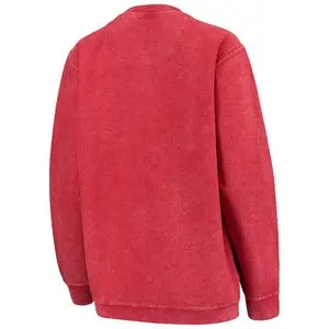 PRESSBOX Wisconsin Badgers Corduroy Crewneck Sweatshirt