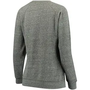 PRESSBOX Michigan State Spartans Heathered Gray Vintage Pullover Sweatshirt