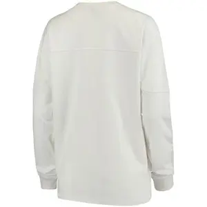 PRESSBOX Wisconsin Badgers Edith Long Sleeve T-shirt - White