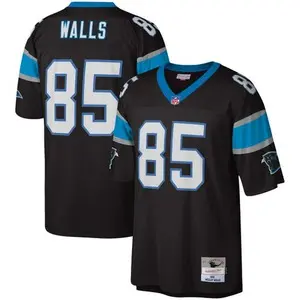 Mitchell & Ness Wesley Walls Carolina Panthers Legacy Replica Jersey - Black