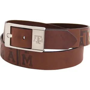 EAGLES WINGS Texas A&m Aggies Brandish Leather Belt