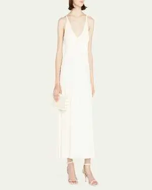 Cult Gaia Eos Pearly Acrylic Clutch - Ivory