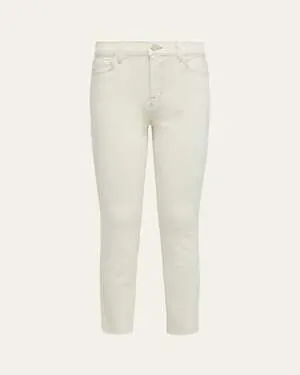 L'Agence Sada High-rise Slim Jeans - Macadamia