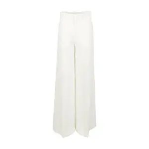Chloé Linen Pants - Iconic Milk