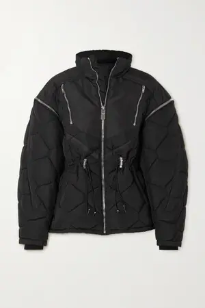 Givenchy Convertible Quilted Padded Shell Jacket