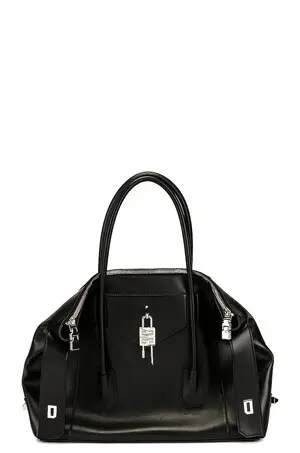 Givenchy Antigona Lock Soft Bag - Black