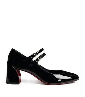 Black Patent Leather Mary Janes