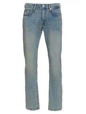 FRAME L'homme Slim-fit Jeans Aspen Grind