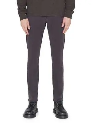 FRAME L'homme Slim-fit Jeans Charcoal Grey