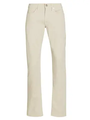 FRAME L'homme Slim-fit Jeans Milk Beige