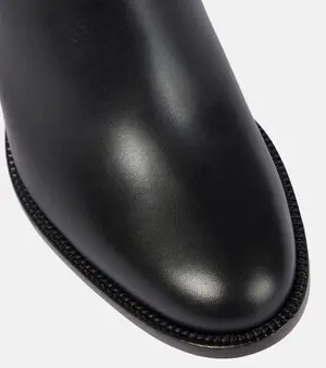 CHRISTIAN LOUBOUTIN Adoxa 70 Leather Ankle Boots