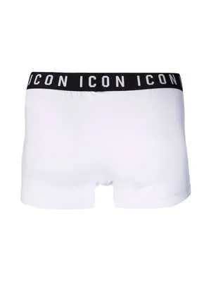 Dsquared2 Logo Waist Boxers - White