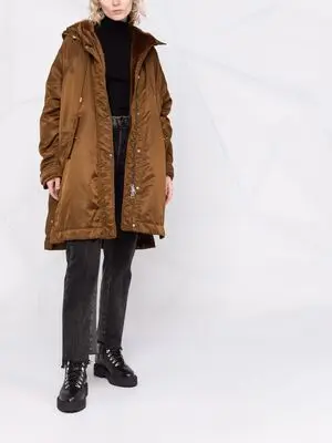 Ermanno Scervino Faux-fur Lined Hooded Parka
