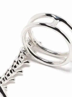 SHAUN LEANE Serpent Trace Long Finger Ring