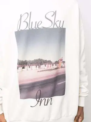 BLUE SKY INN Logo Print Sweatshirt