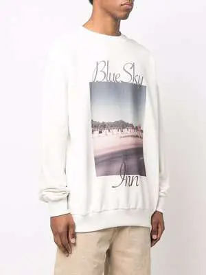 BLUE SKY INN Graphic Print Sweatshirt