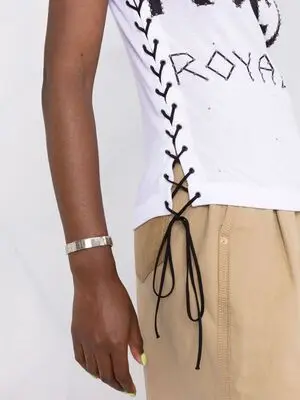 Stella McCartney Studded One-shoulder Top