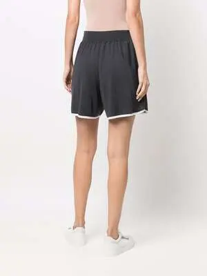 Brunello Cucinelli Cashmere-blend Elastic Waist Shorts