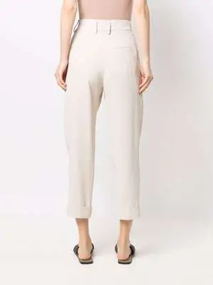 Brunello Cucinelli Pleated Waist Trousers - Neutrals