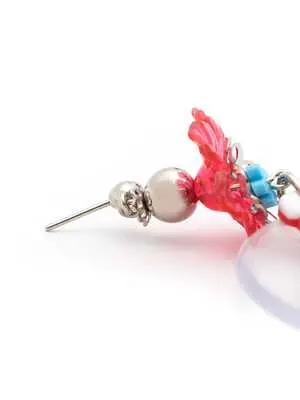 AMIR SLAMA Christmas Motif Asymmetric Earrings