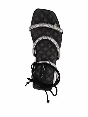Philipp Plein Maltese Crystal Sandals