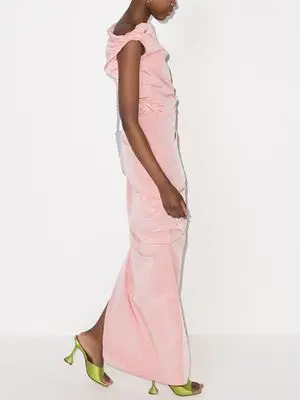 Paris Georgia Remmy One-shoulder Gown