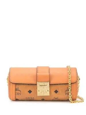Mcm Mini Tracy Cylinder Bag - Brown | Editorialist