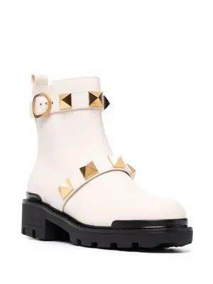 Valentino Garavani Roman Stud 40mm Combat Boots
