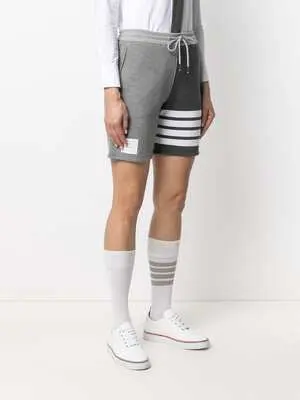Thom Browne Panelled Cotton Shorts