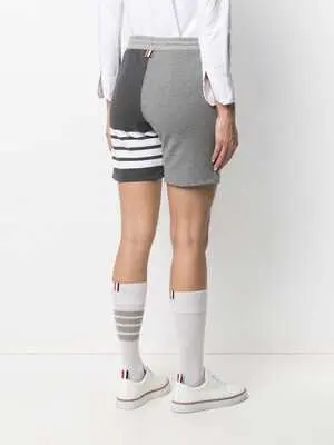 Thom Browne Panelled Cotton Shorts