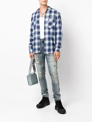 GOD'S MASTERFUL CHILDREN Shadow Ripped Jeans