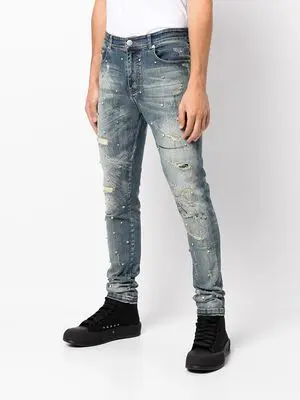GOD'S MASTERFUL CHILDREN Shadow Ripped Jeans