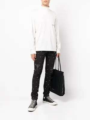 GOD'S MASTERFUL CHILDREN Cassidy Crystal-embellished Jeans