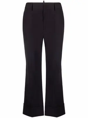 Dsquared2 Cropped Turn-up Trousers