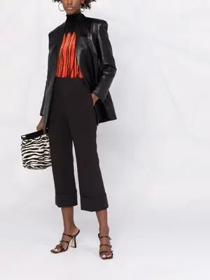 Dsquared2 Cropped Turn-up Trousers