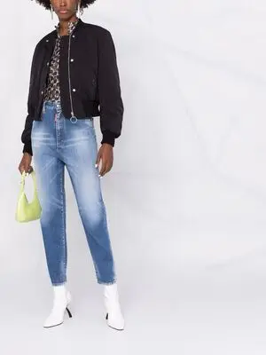 Dsquared2 Faded Effect Mom Jeans