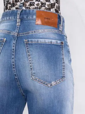 Dsquared2 Faded Effect Mom Jeans