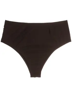 CLUBE BOSSA Casall High-waisted Bikini Bottoms - Black