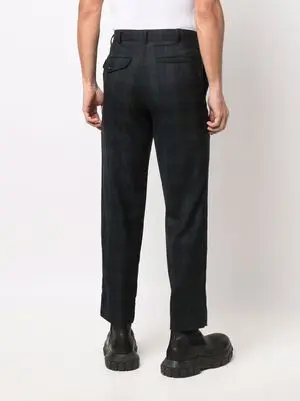BLACK COMME DES GARÇONS Check-print Tailored Trousers